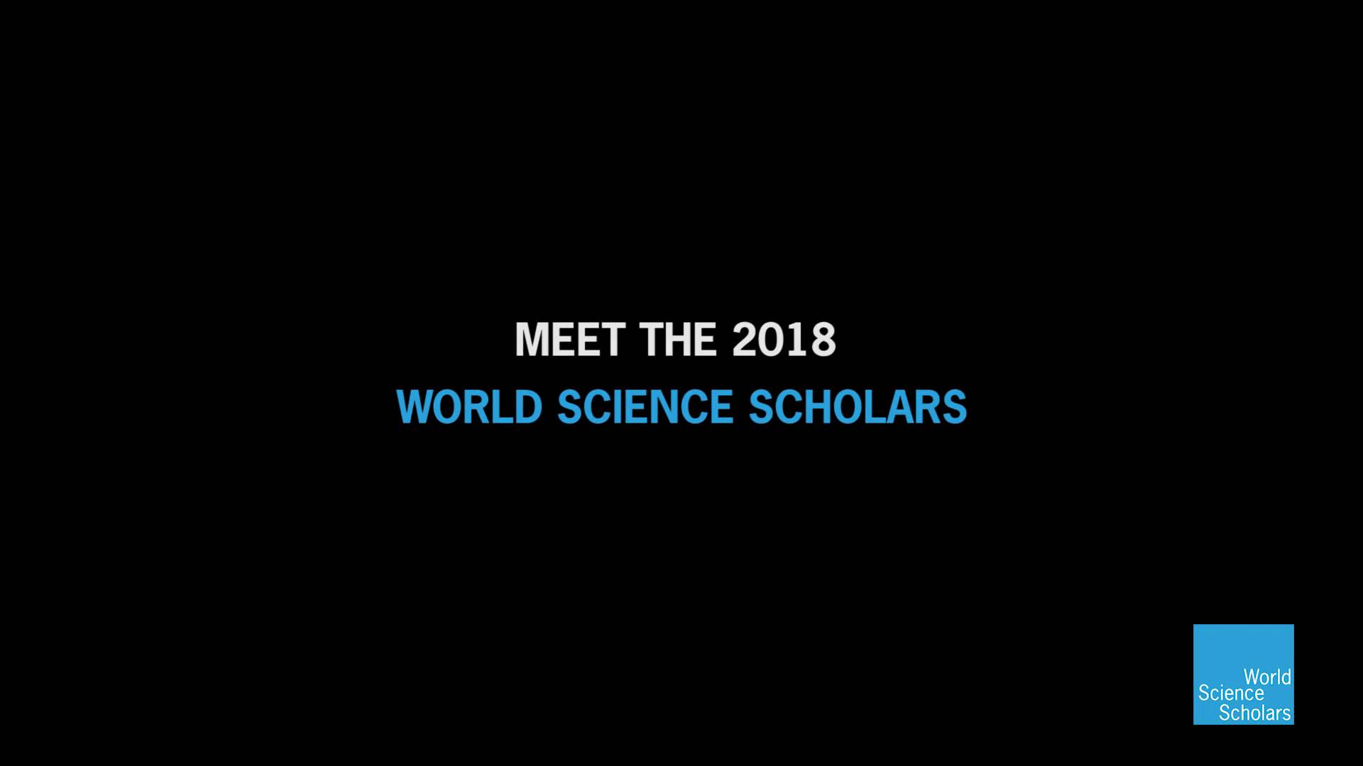 Meet the Scholars - World Science U